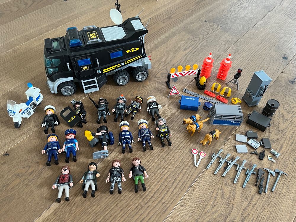 Playmobil SEK-Polizei mit viel Zubehör | Kaufen auf Ricardo