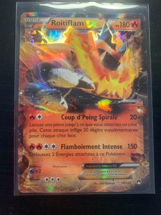 Roitiflam ex (fr) 14/122 carte Pokémon | Kaufen auf Ricardo