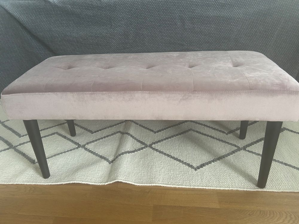 Pink velvet bench - From 1CHF!!! (Gebraucht) in Cham für CHF 13 – nur ...