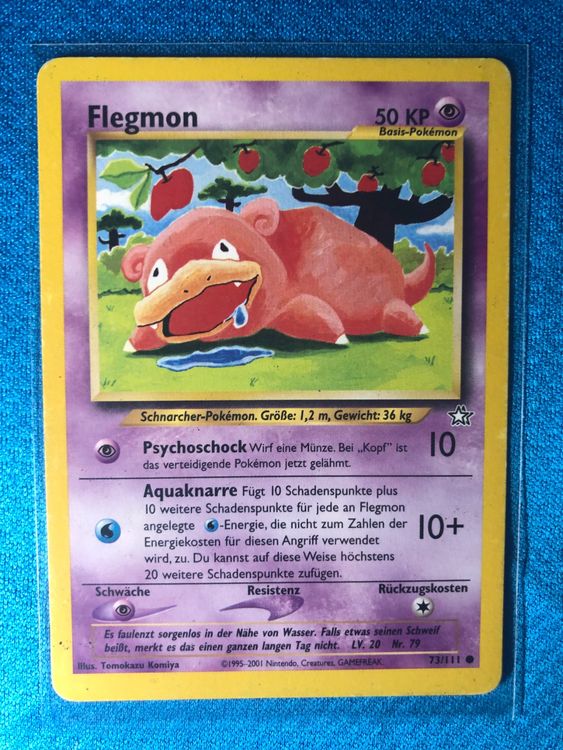 Pokemon - Flegmon (73/111) Neo Genesis DE (Gebraucht) in Gossau SG für ...