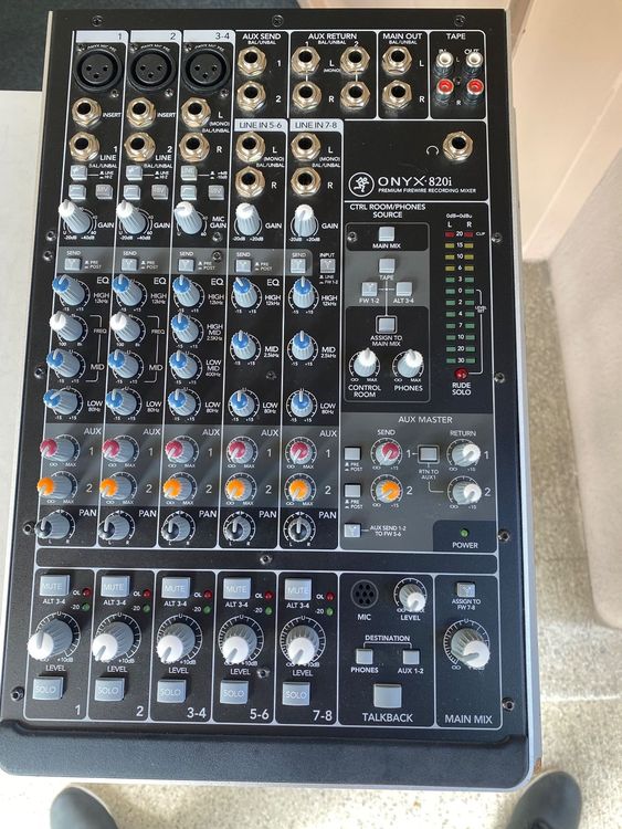 Mischpult ONYX 820i (Gebraucht) in für CHF 100 – mit Lieferung auf ...