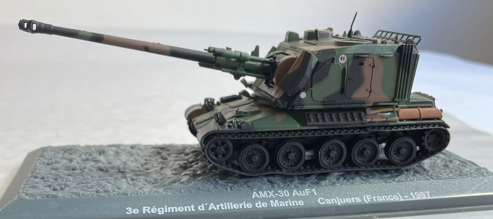 Vintage Modell panzer AMX-AuF1 marine Canjuers France 1997 | Kaufen auf Ricardo