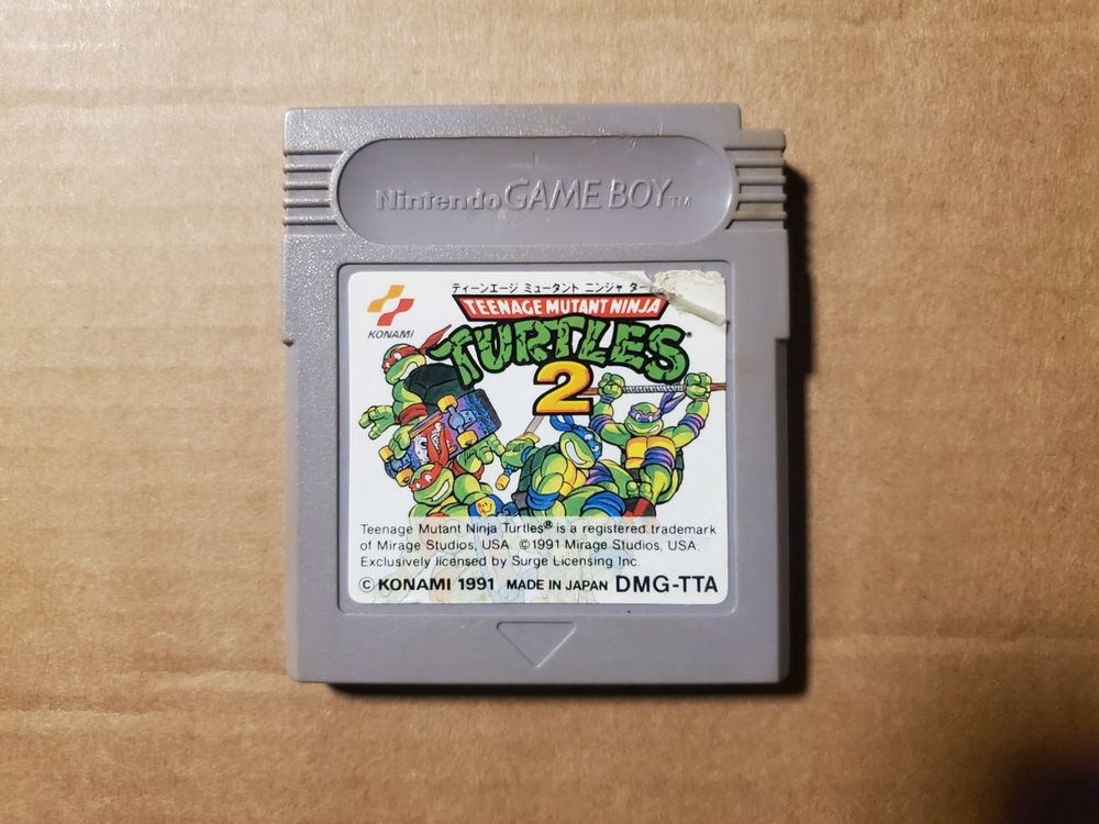 Teenage Mutant Ninja Turtles 2 GameBoy (Gebraucht) in Sion für CHF 15 – mit Lieferung auf ...