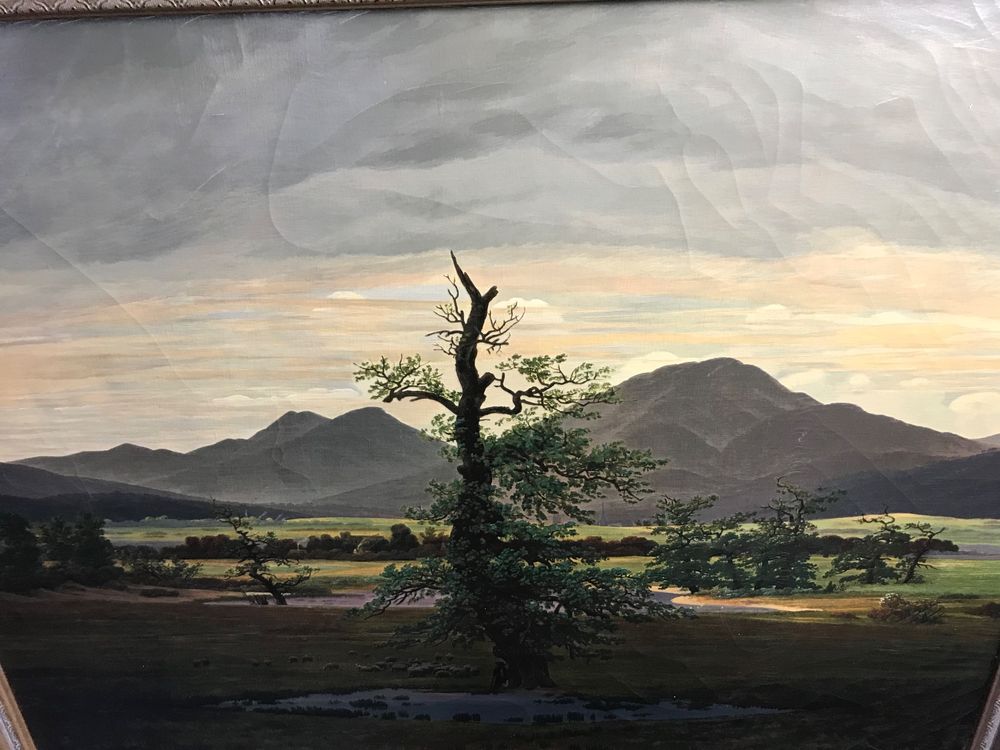 Caspar David Friedrich der einsame Baum | Kaufen auf Ricardo