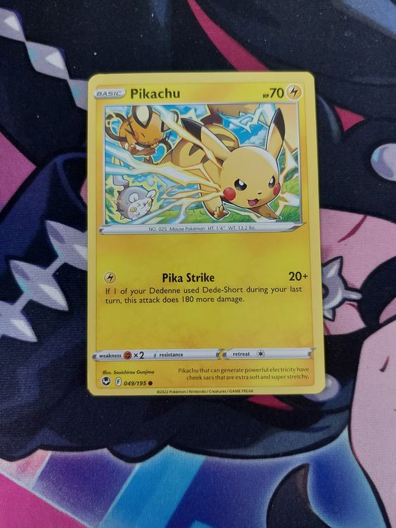 Pikachu #049 Silver Tempest EN | Kaufen auf Ricardo