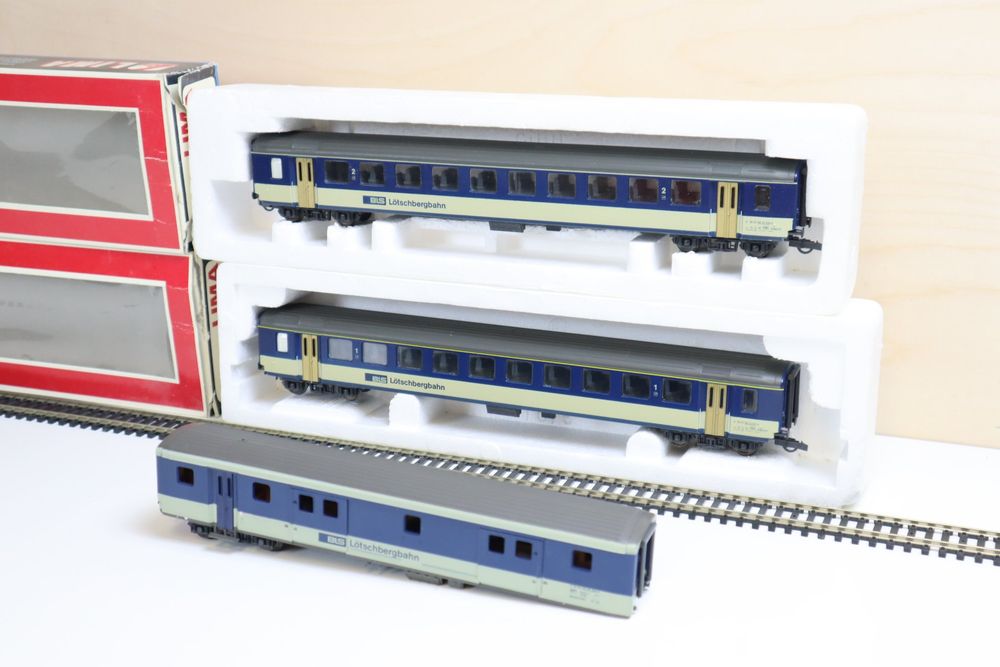 LIMA 3 x BLS Personenwagen / Gepäckwagen H0 - 309290K (Gebraucht) in ...
