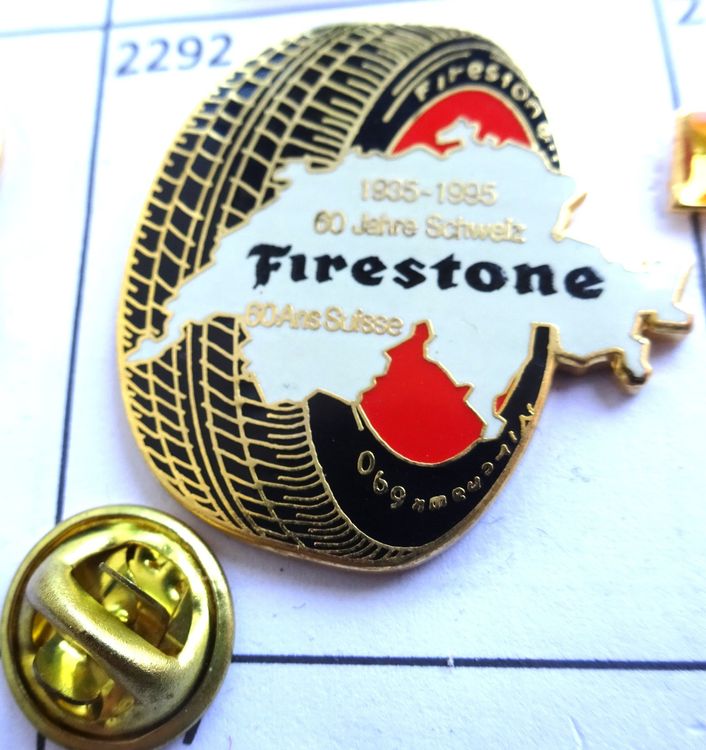 Pin FIRESTONE Rad 60 Jahre Schweiz (Gebraucht) in Utzenstorf für CHF 1 ...