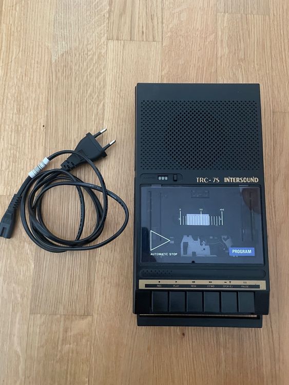 Intersound TRC-7S Kassettenrekorder Diktiergerät | Kaufen auf Ricardo
