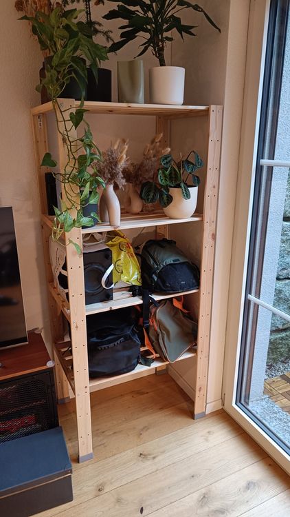 Verwunderlich Ikea Regale Holz Fotos