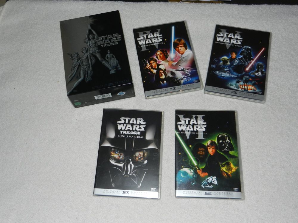 4DVDs BOX-SET / STAR WARS TRIOLOGIE | Kaufen auf Ricardo