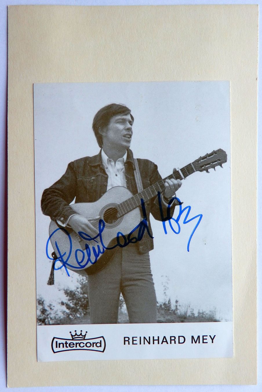 3 Autogramme Paul Hubschmid, Sterling Moss, Reinhard Mey (Gebraucht) in ...