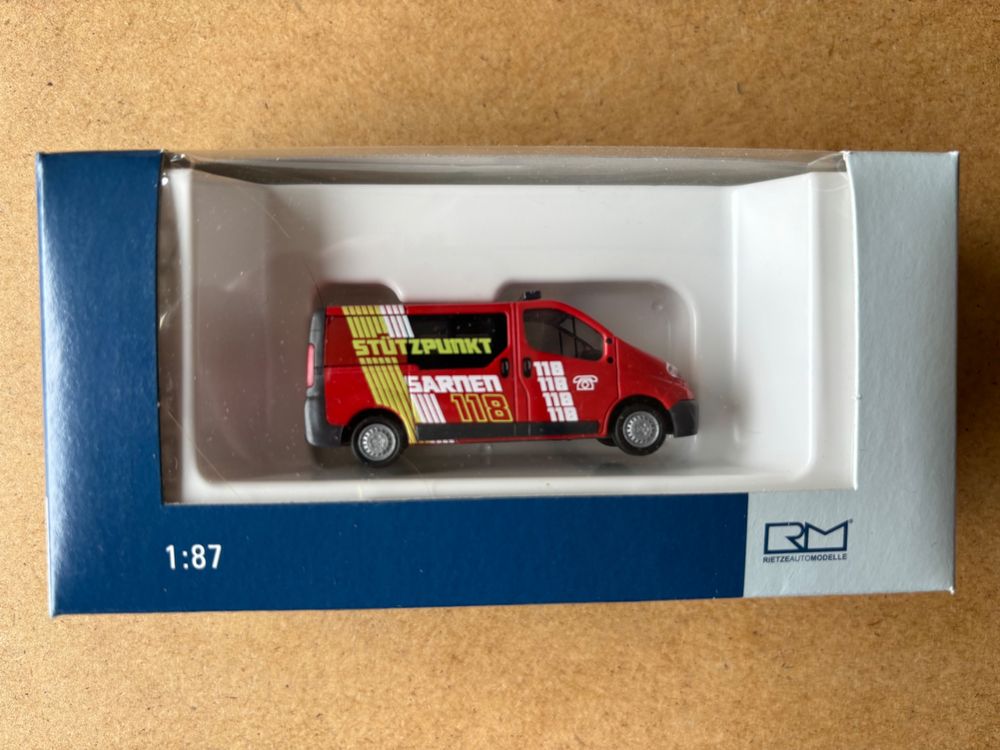 Rietze 51287 Opel Vivaro Rettungsdienst Sarnen (Neu und originalverpackt) in Hauterive NE für ...