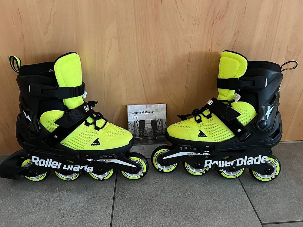 Rollerblade MICROBLADE SE Grösse 36.5 bis 40.5 (Gebraucht) in ...