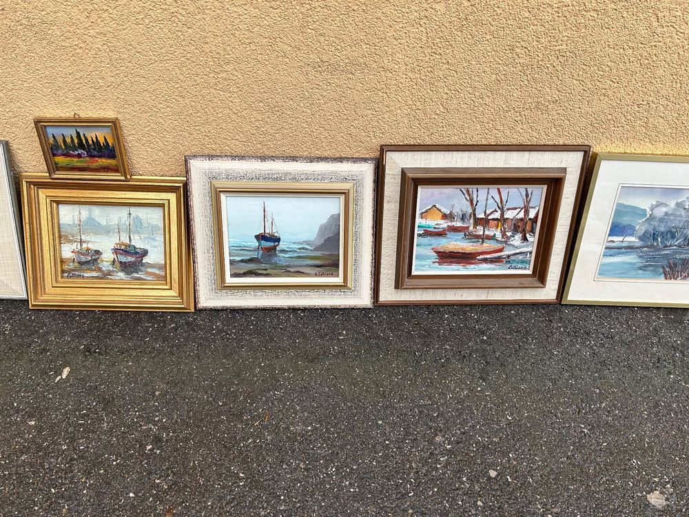 R. Colliard Lots de 16 tableaux | Kaufen auf Ricardo