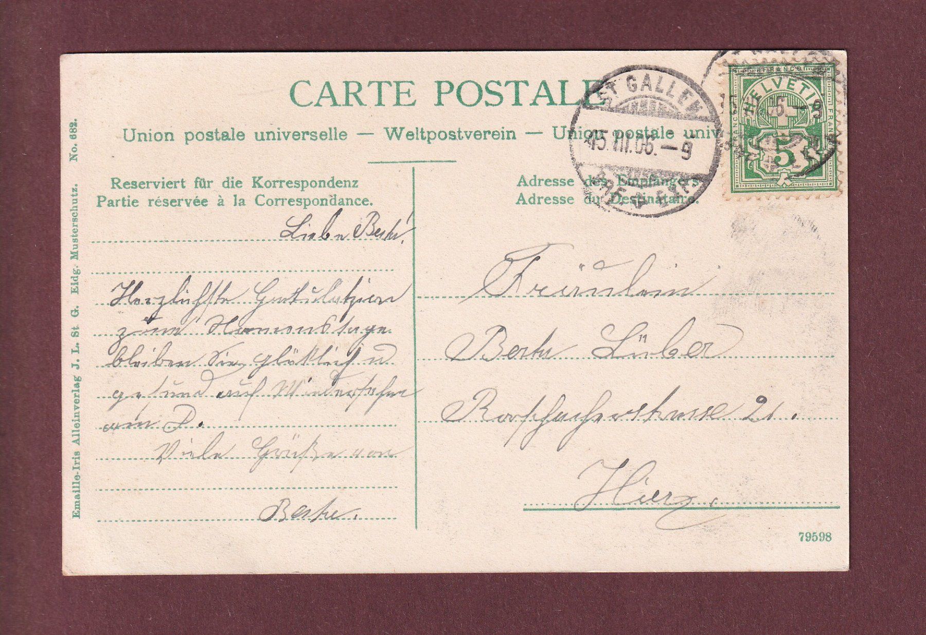 ST. GALLEN - Bahnhofanlage mit Washington (D'occasion) à Pully pour CHF ...