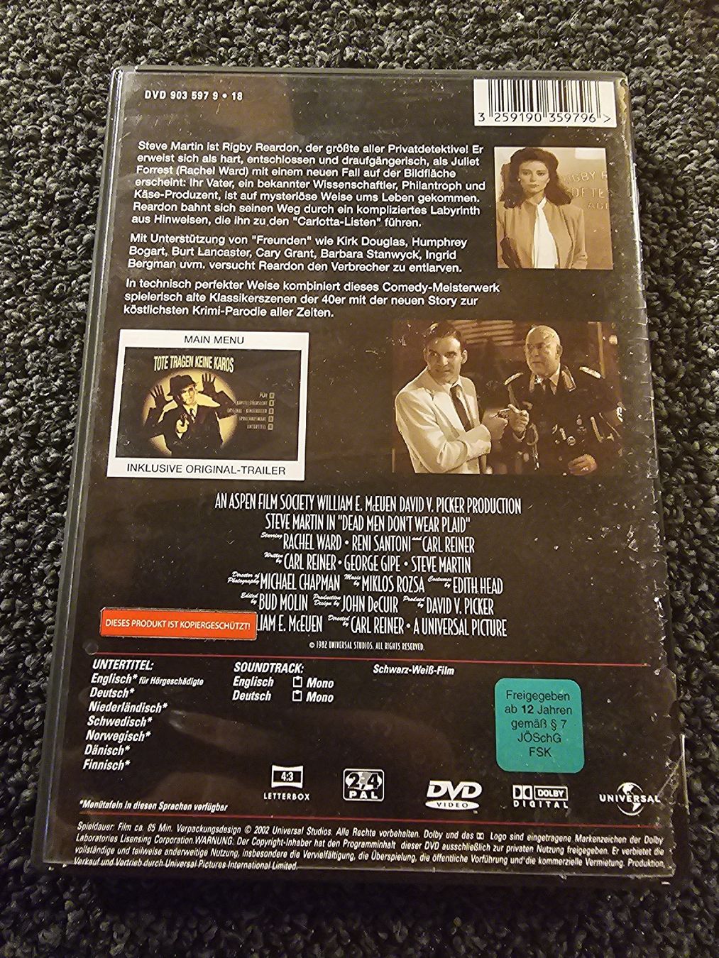 Steve Martin - Tote tragen keine Karos DVD(18328) (Gebraucht) in Ruswil ...