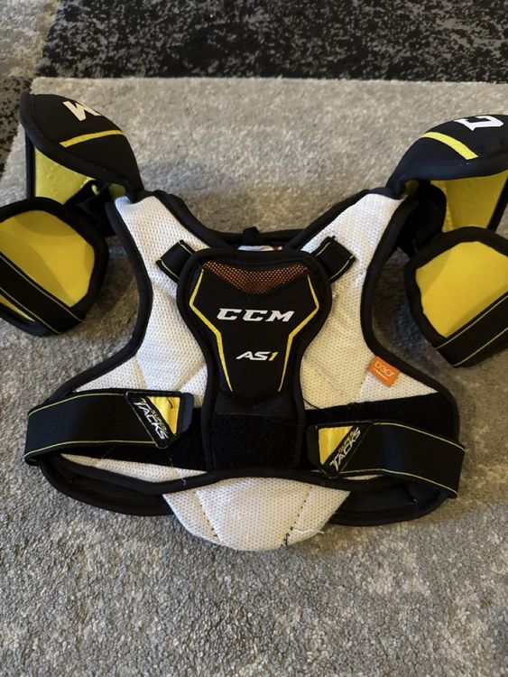 CCM Tacks AS1 Schulterschutz Junior - Eishockey Schutz 53 (Gebraucht ...