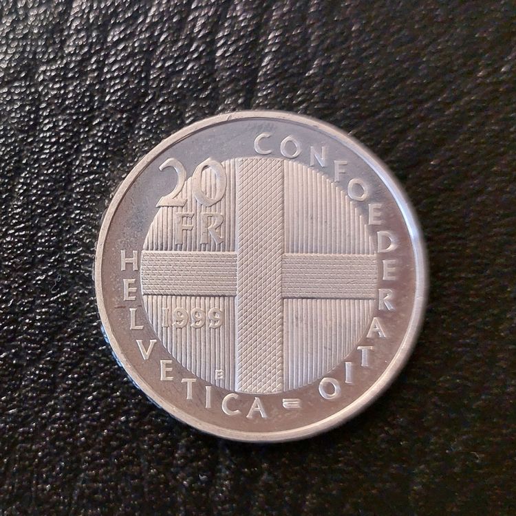 swissmint - Gedenkmünze 1999 "Schlacht bei Dornach" (Neu (gemäss Beschreibung)) in Rotkreuz für ...