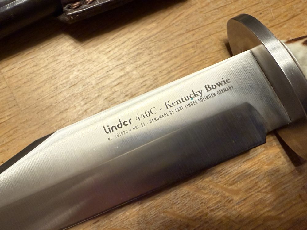 Linder 440C Kentucky Bowie Messer, Jagdmesser (Gebraucht) in Goldach ...