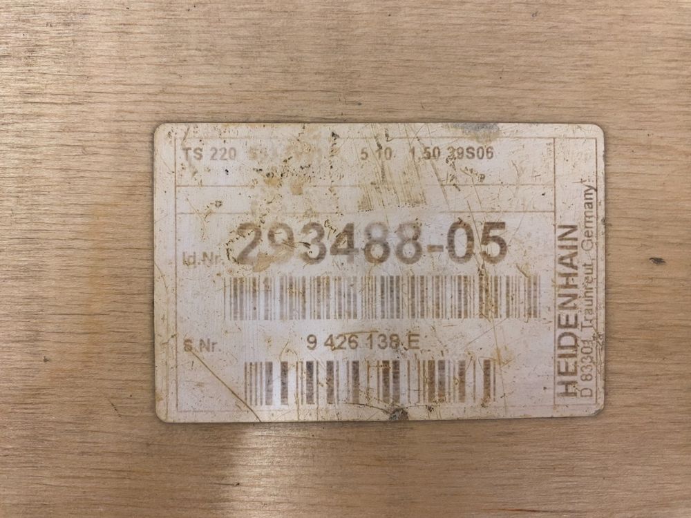 Messtaster Heidenhain 3D-Tastsystem TS 220 id:.Nr. 293488-05 (Gebraucht) in Regensdorf für CHF ...