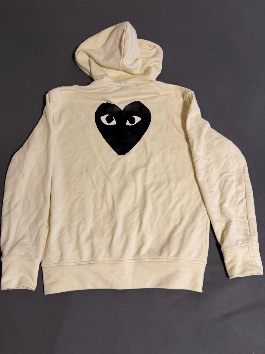 Play Comme des Garçons Hoodie Beige, Grösse L, Top Zustand (Gebraucht ...