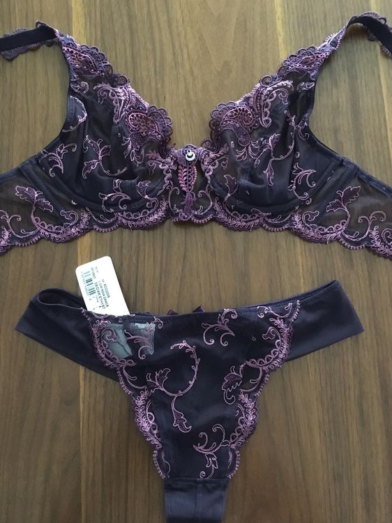 Lise Charmel Set BH 70B, strings XS (Neu (gemäss Beschreibung)) in ...