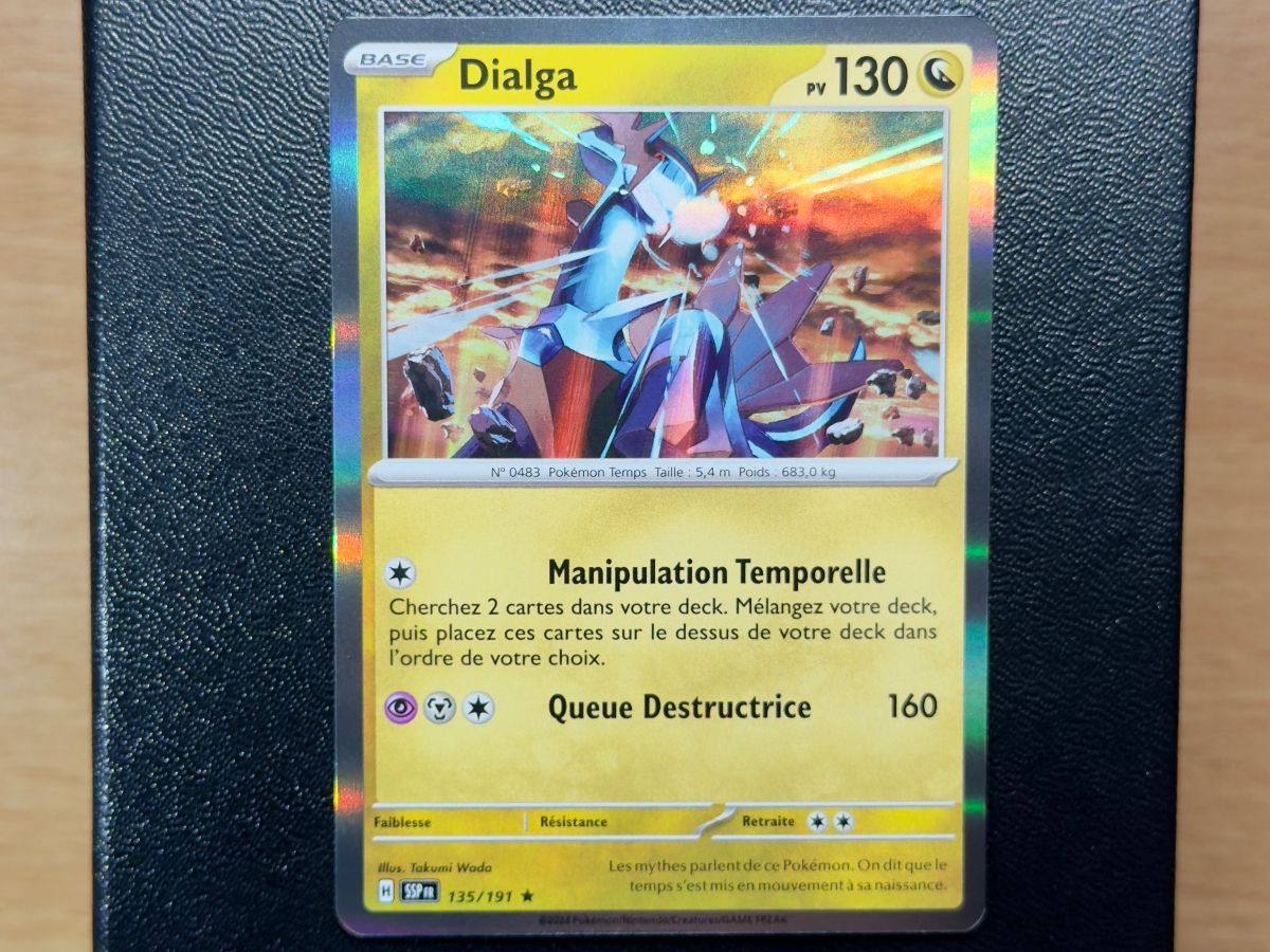 Dialga HOLO (135/191) - Étincelles Déferlantes - SSP FR (D'occasion) à ...