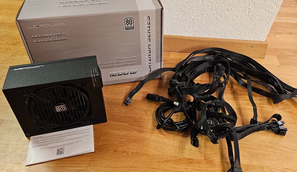 Super ATX Netzteil 1200W LC Power LC1200 - Platinum Serie (Gebraucht ...