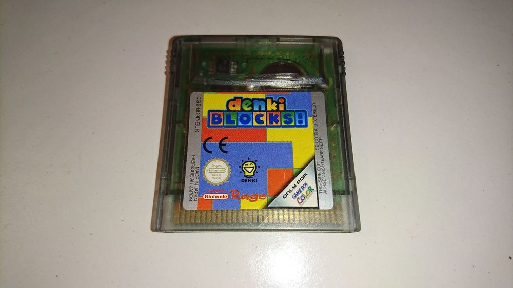 GameBoy Color inkl. Denki Blocks | Kaufen auf Ricardo