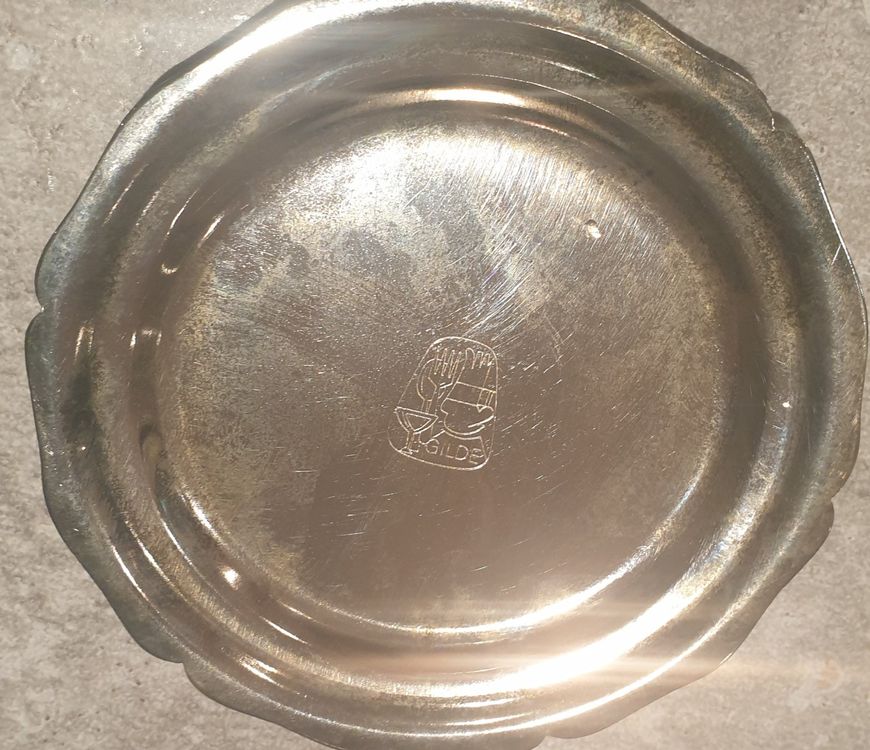 Antiker Silber Servierteller, GILDE, Vintage (Gebraucht) in Niederrohrdorf für CHF 9 – mit ...