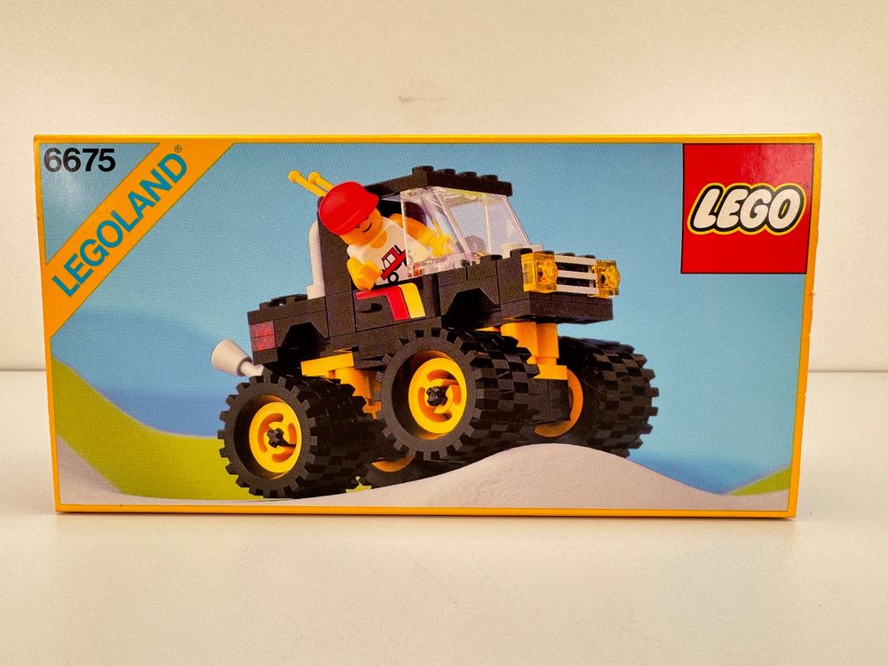 Lego 6675 Geländewagen NEU Jahrgang 1988 (Neu und originalverpackt) in ...