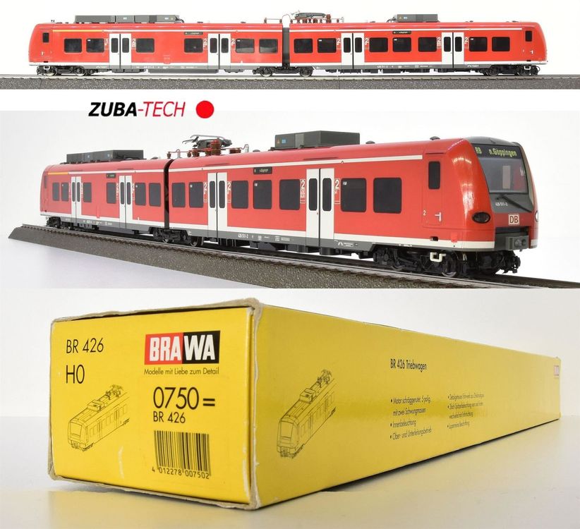 Brawa 0750 Triebwagen BR 426 DB H0 GS OV (Gebraucht) in St. Gallen für ...