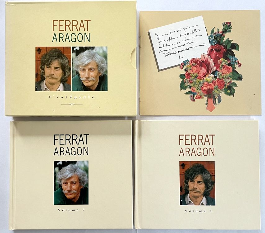 Ferrat chante Aragon - L'intégrale - Coffret 2 CD's (Gebraucht) in ...