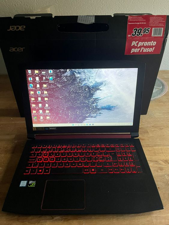 Gaming Laptop Acer NITRO 5 AN515-52 | Kaufen auf Ricardo