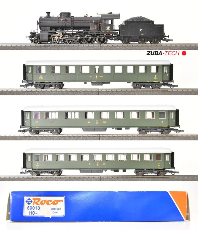 Roco 69010 Zugset 4tlg. der SBB H0 WS Digital mit OVP (Neu und ...