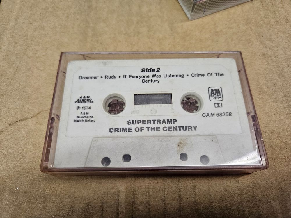 Musicassetta Supertramp "Crime of the century" (Gebraucht) in Melano für CHF 3 – mit Lieferung ...