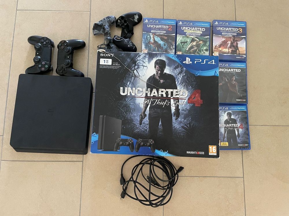 Ps4 1Tb Uncharted Edition (5x Uncharted Games inklusive) uvm (Gebraucht ...