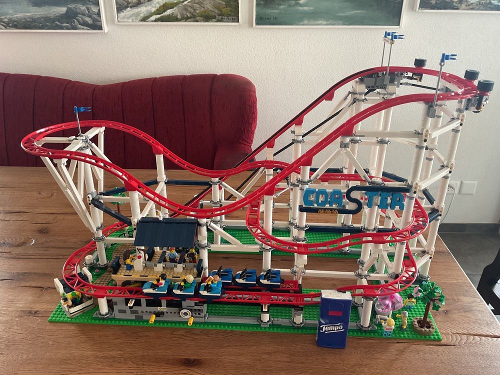 Lego Achterbahn 10261, riesige Masse, aufwendige Details | Acheter sur ...
