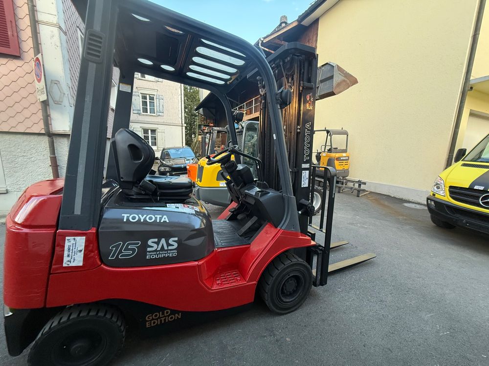 Stapler Diesel Gabelstapler Toyota Gold Edition 5 Meter (Gebraucht) in ...