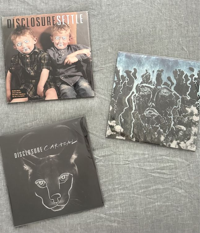 Disclosure x3 Vinyls + Signed Lithography | Kaufen auf Ricardo