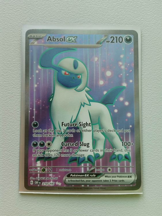 Absol ex - Full Art - Obsidian Flames | Kaufen auf Ricardo