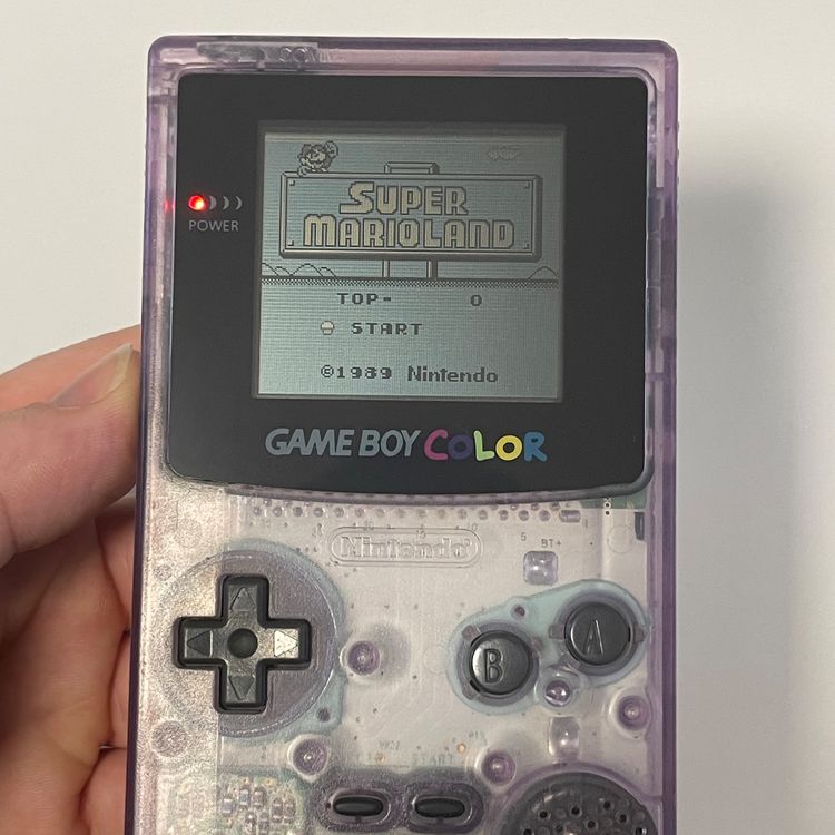 Gameboy Color Transparent + Super Mario (Gebraucht) in Mollis für CHF ...