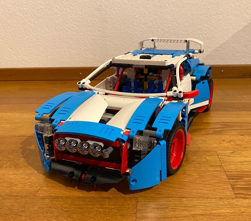 LEGO Technic 42077 Rally Car Rennauto Auto Sportwagen kpl. (Gebraucht ...