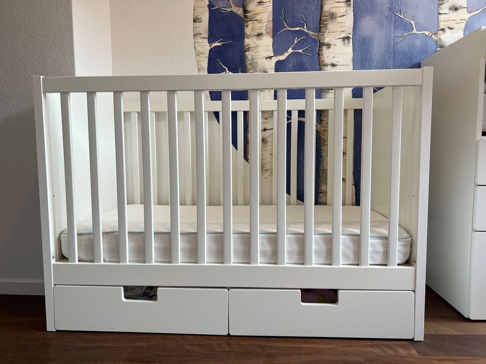 Stilvolle Ikea Babybett Stuva Bild
