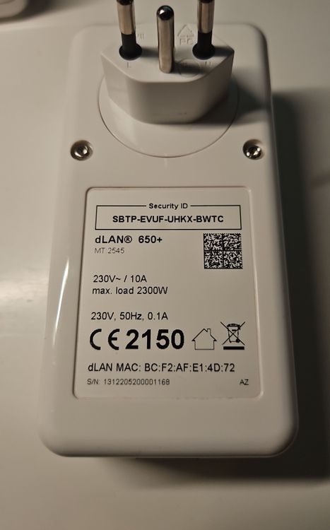 Prise CPL dLAN 650+ (Gebraucht) in Genève für CHF 12 – mit Lieferung ...