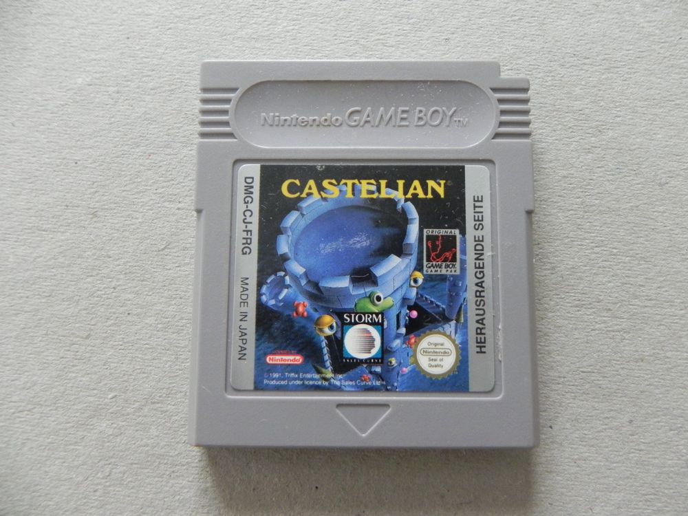 Nintendo Gameboy Game Boy Spiel Castelian (Gebraucht) in Siebnen für ...
