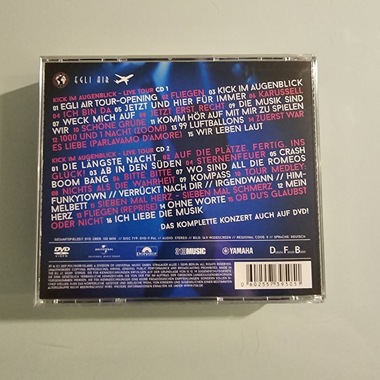 Beatrice Egli-Kick im Augenblick LIVE Tour 2CD+DVD+Autogramm (Neu ...