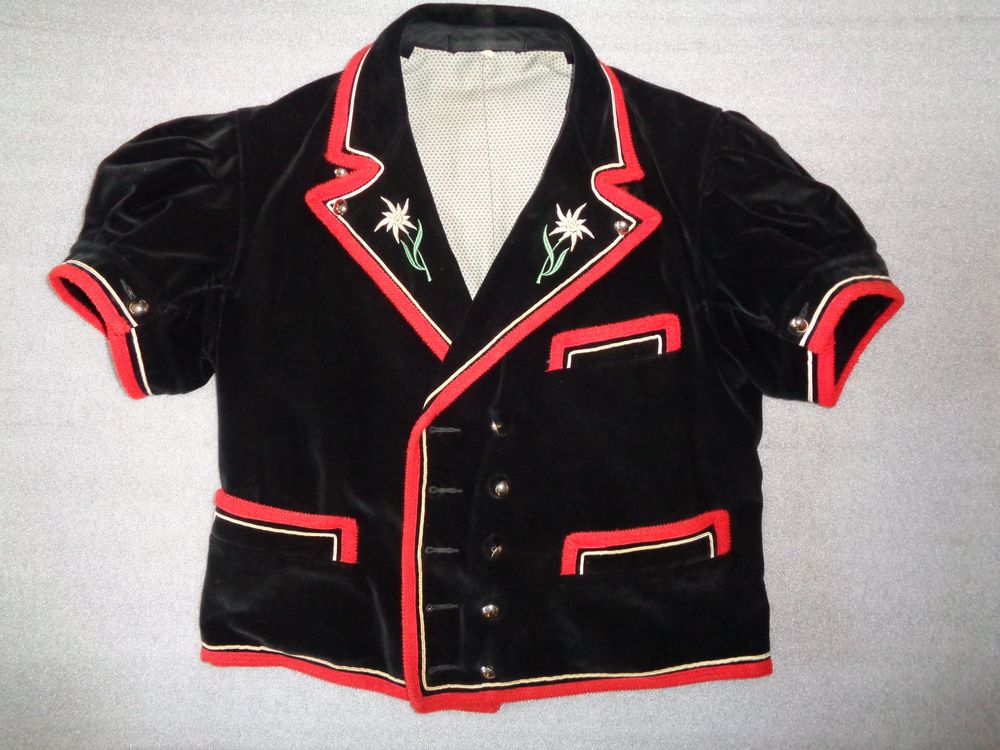 BERNER MUTZ TRACHT JODLER JACKE GRÖSSE 52 EDELWEISS (Gebraucht) in Henggart für CHF 255 – mit ...