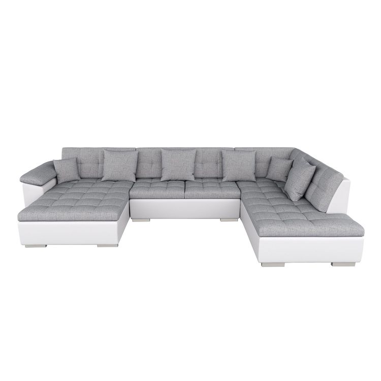 Ecksofa Wei Grau