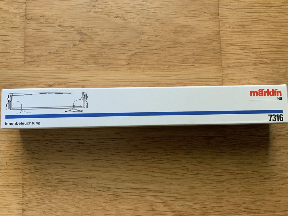 Märklin 7316 Innenbeleuchtung zu SBB Panoramawagen (Neu und ...